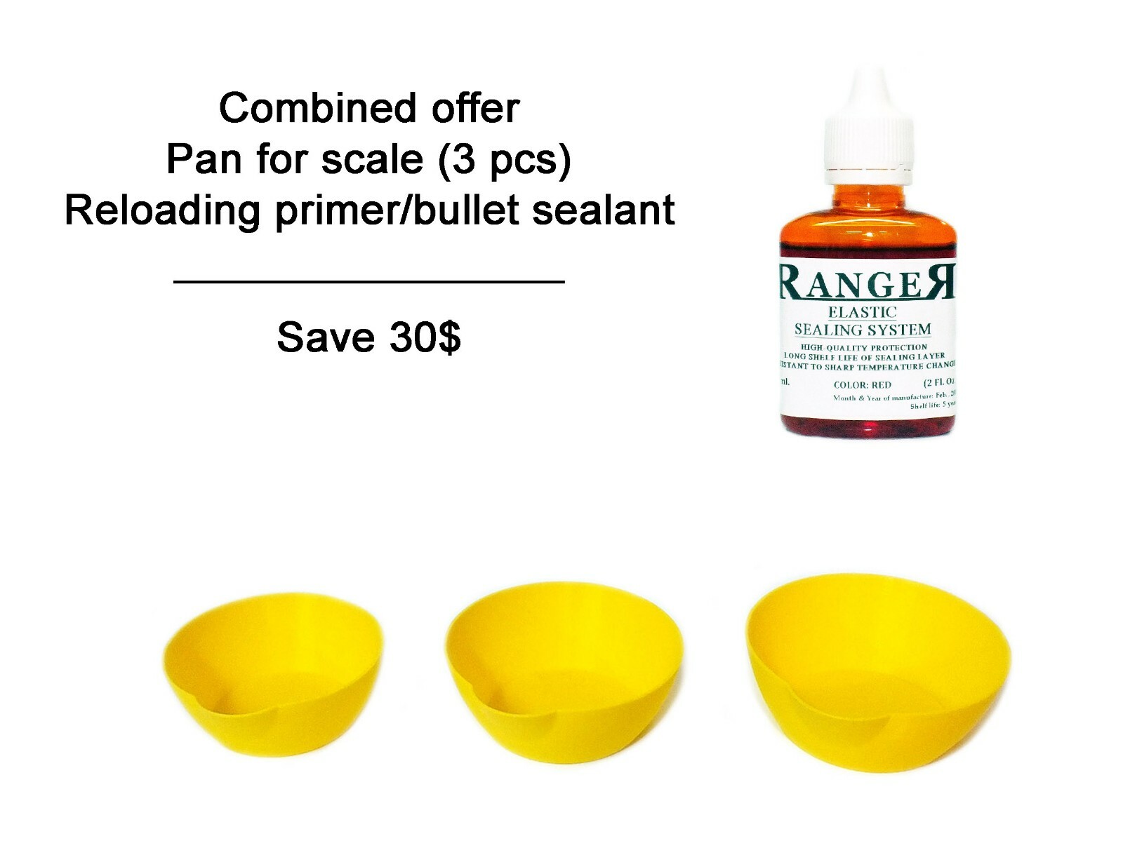 Pan for powder for scale / for LEE, RCBS, Hornady, Dillon reloading ...
