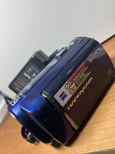 Sony Handycam DCR-SX41 Blue 60x Optical Zoom Digital Camcorder w/ 8GB ...