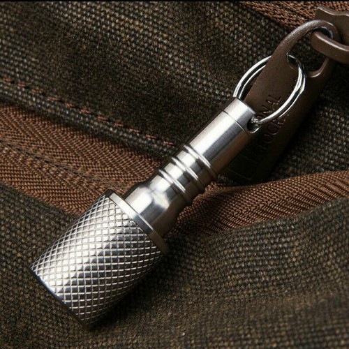Titanium Alloy Waterproof Container Pill Box Travel Survival EDC Tool ...