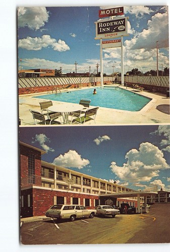 Rodeway Inn Of Denver Colorado CO Chrome Postcard Vtg Posted 1970 | eBay
