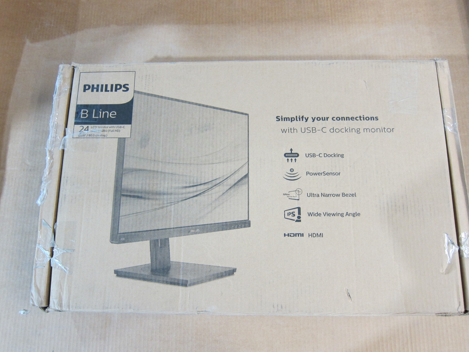 Philips B-Line 243B1 23.8" IPS LED Monitor - Black for sale online | eBay