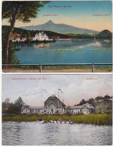 2 x AK HAMMER AM SEE 1914 Hotel Seehof ( 195 | eBay.de