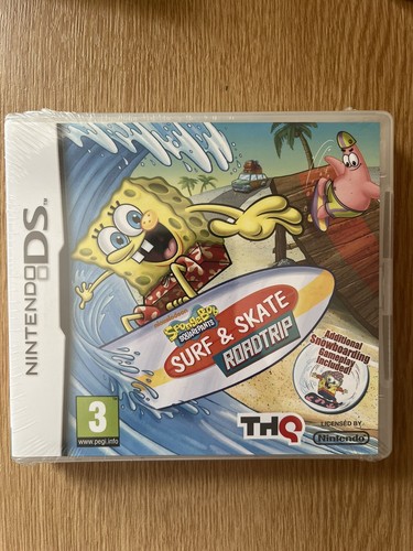 SpongeBob Surf And Skate DS Game Brand New Sealed | eBay