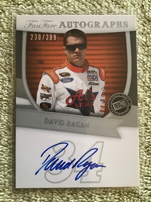 2012 Press Pass FanFare DAVID REGAN #34 Al’s On Card Autograph #d/299 ...