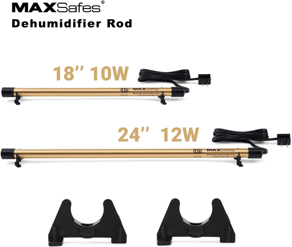 Gun Safe Dehumidifier Rod, Dry Golden Rod ETL Approved (18In) | eBay