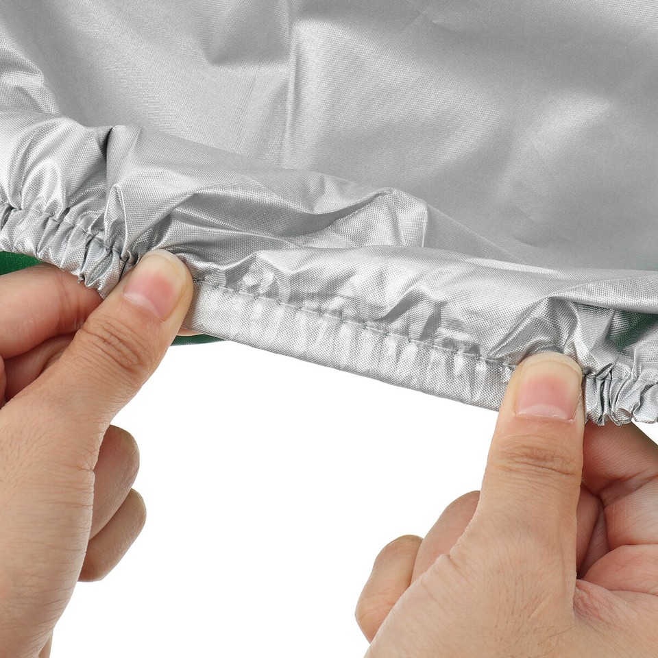 Sliver Car Half Cover Waterproof UV Protection For Jeep Wrangler JK JL ...