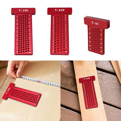 Woodworking Scriber T Square Ruler Architect Ruler Saddle Square Layout ...