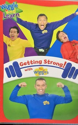 WIGGLES,Getting Strong NEW! DVD, Learn Letters,Sing, Dance,Play ...