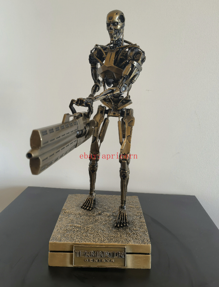 The Terminator Endoskeleton Statue Copper Figure Model Collectible ...