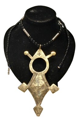 Handcrafted African Tuareg Berber Cross Pendant Traditional Ethnic ...