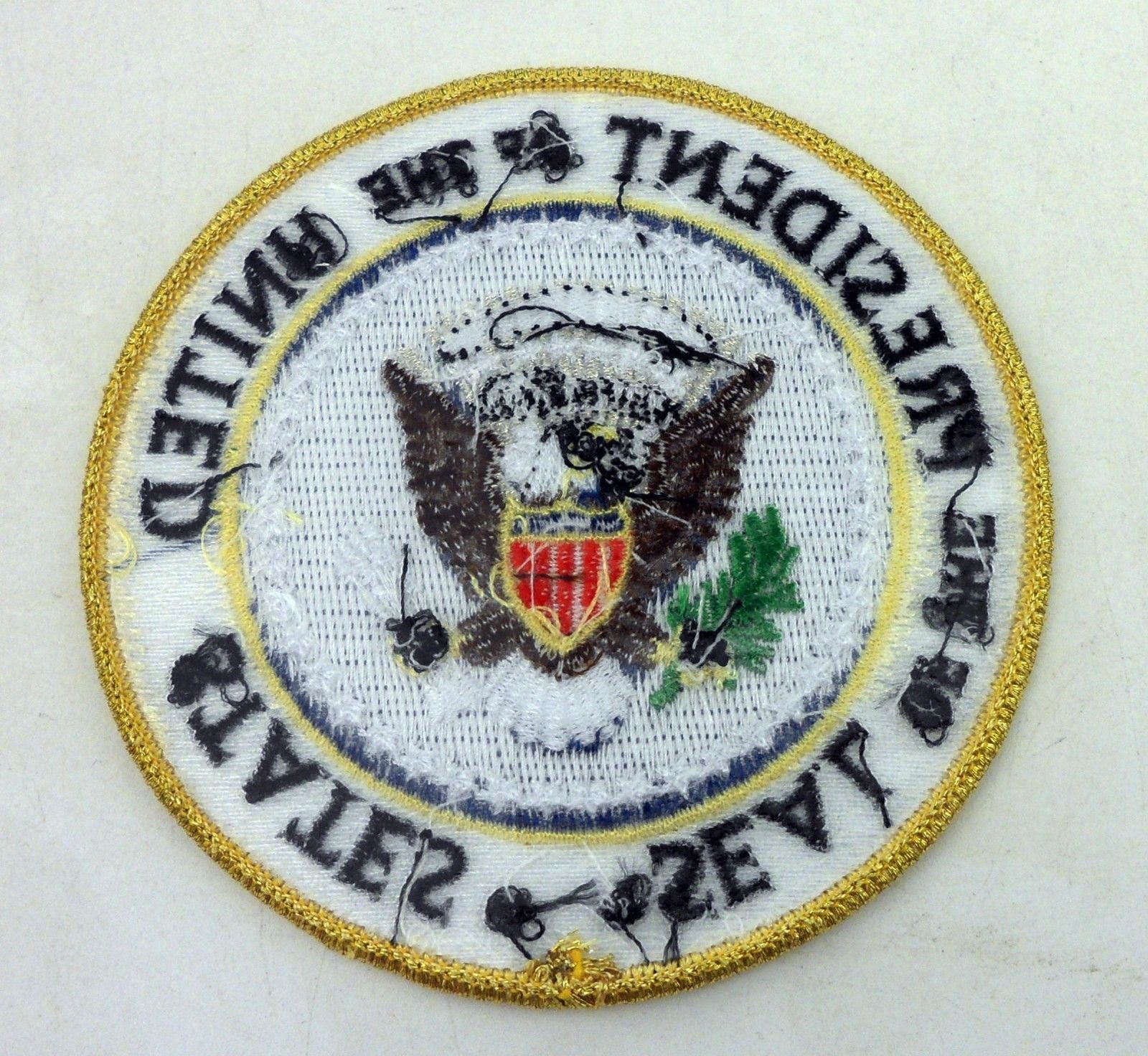US PRESIDENTIAL SEAL OF THE PRESIDENT EMBROIDERED MILITARY PATCH | eBay