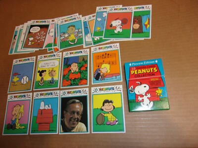 New 1991 Peanuts Collection Complete Trading Card Factry Set Snoopy ...