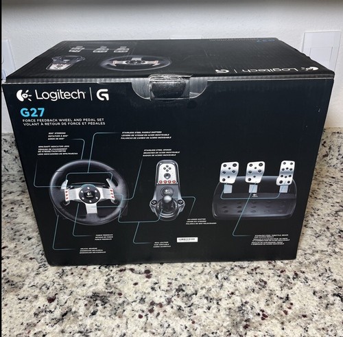 Logitech G27 Racing Wheel - Black for sale online | eBay