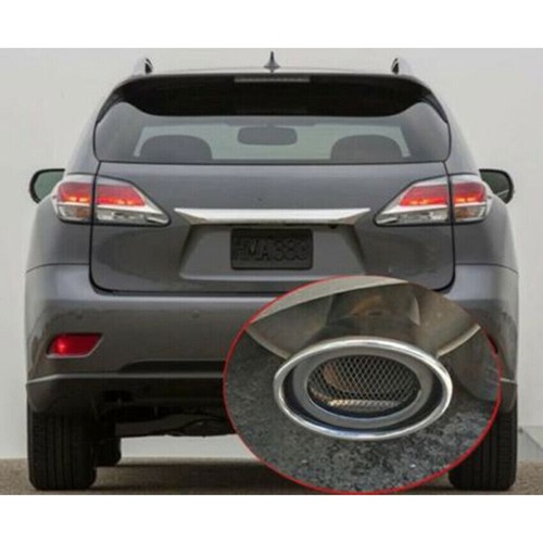 For Lexus RX350 450h 2010-2015 silver Inlet Exhaust Tip Car Muffler ...