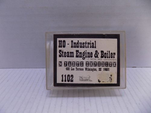 INDUSTRIAL STEAM ENGINE & BOILER BY; PARTS EMPORIUM #1102 HO SCALE PO ...