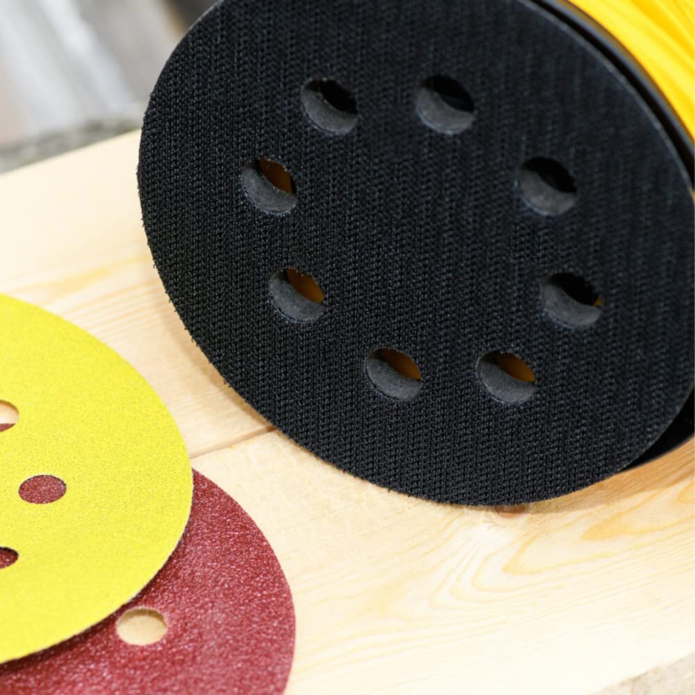 6 Inch Soft Density Interface Pad Hook Loop 6" Sponge Cushion Buffer ...