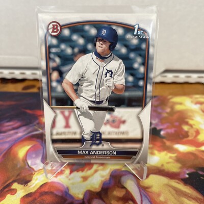 2023 Bowman Draft Max Anderson Bowman 1st #BD-144 | eBay