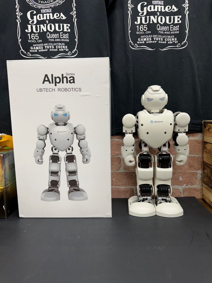 UBTECH Robotics Alpha Series 1 Pro Plastic Humanoid Robot White Tested ...