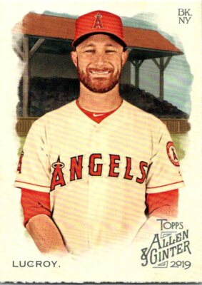 2019 Topps Allen & Ginter Baseball 214 Jonathan Lucroy | eBay