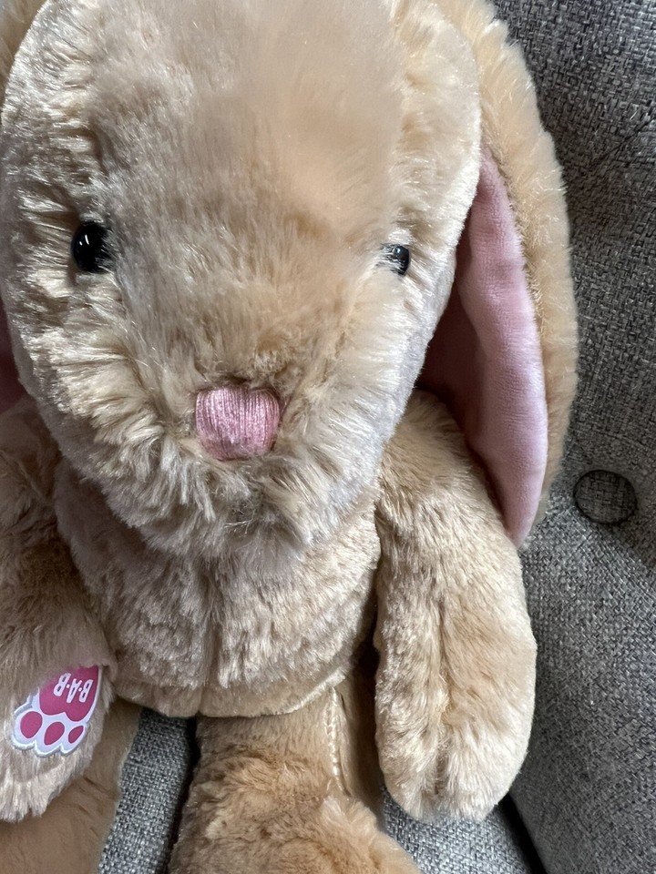 Build A Bear Bunny Rabbit Plush Floppy Ears Easter Bunny Stuffed Animal ...