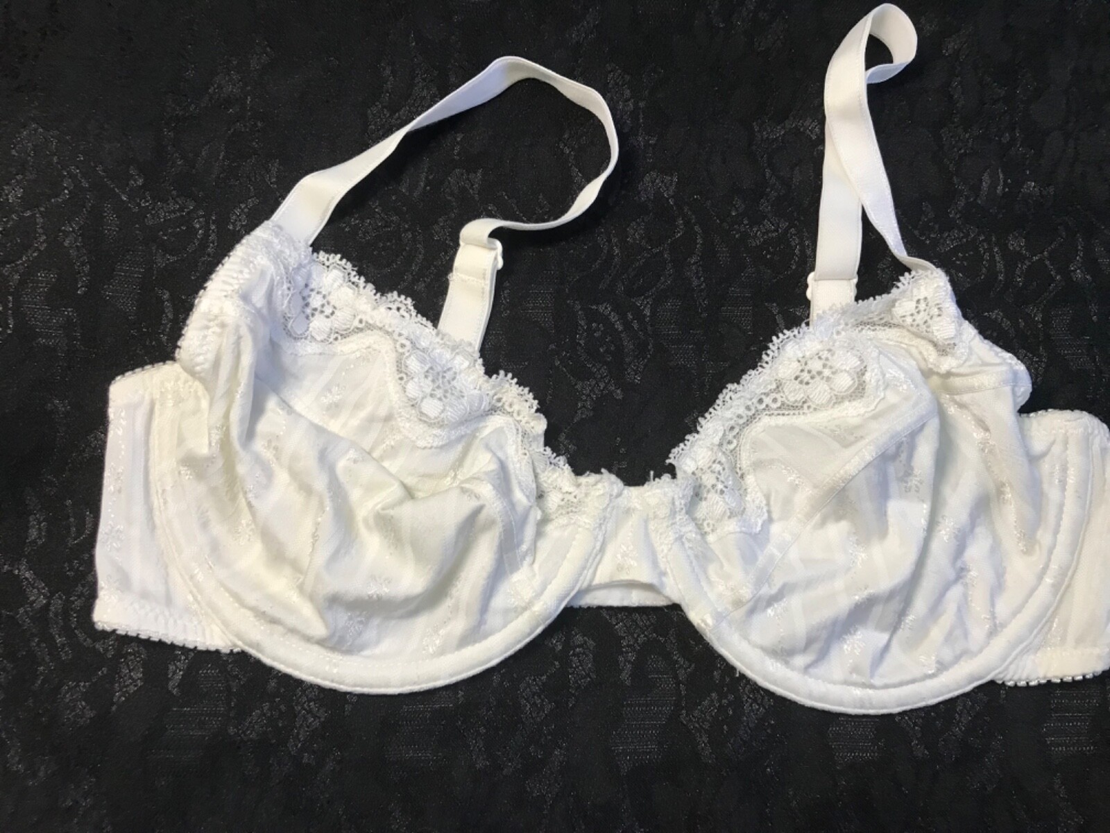 Bra GINO BENOTTI Size us 36c it4c eu80c unpadded underwired white | eBay