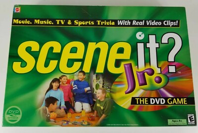 Scene It Jr The DVD board game 2004 Mattel | eBay