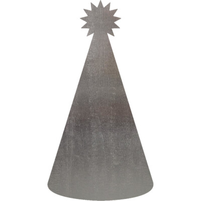 Birthday Hat Steel Cut Out Metal Art Decoration | eBay
