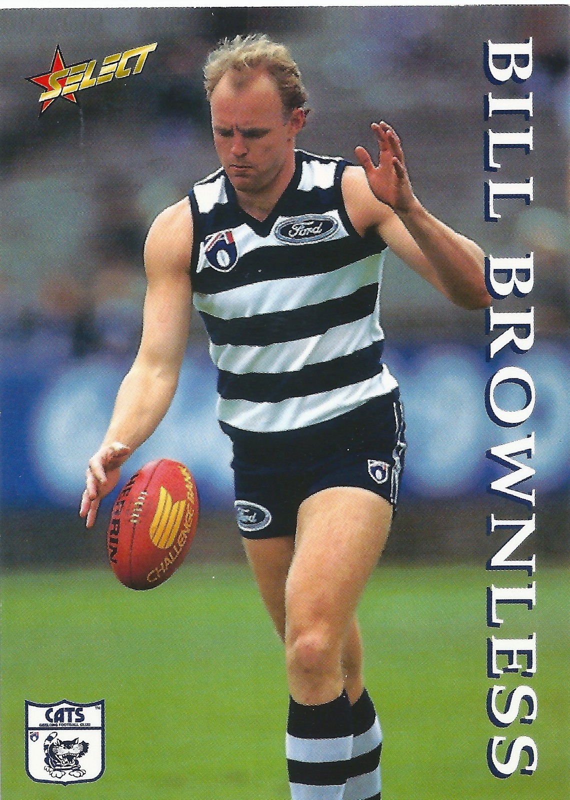 1995 Select Series 1 Base Card [ 53 ] Bill BROWNLESS Geelong | eBay