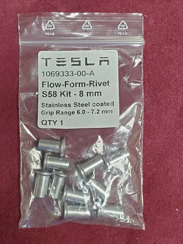 Tesla Rivet - Part # 1069333-00-A Flow Form Rivet | eBay