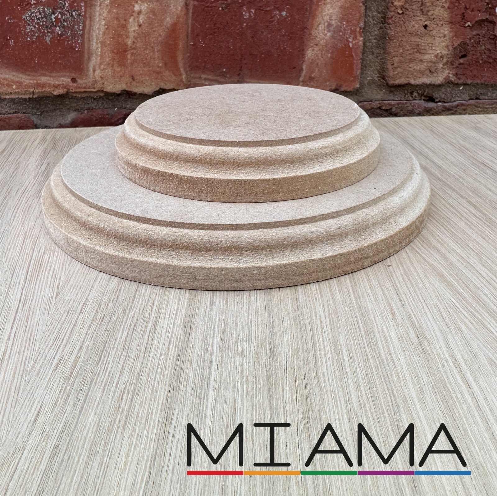 Trophy Stand Blanks Circle Disk 18mm MDF 10-40cm wooden plaque 1,3 or 5 ...