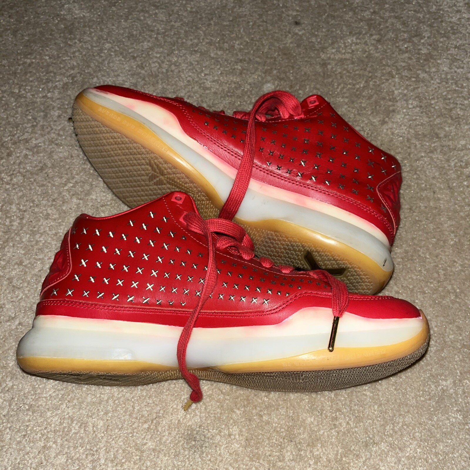 RARE Kobe nike 10 mids University Red Size Men 8 - Gem