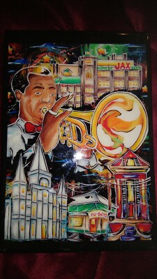 Beautiful 5.5X8 Reggie Ford Original Jazz Wooden Handmade Art | eBay