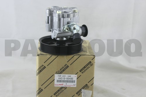 4431060480 Genuine Toyota PUMP ASSY, VANE 44310-60480 | eBay