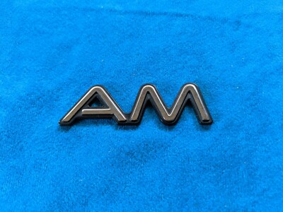 Pontiac Grand Am Trunk Lettering Emblem Badge | eBay