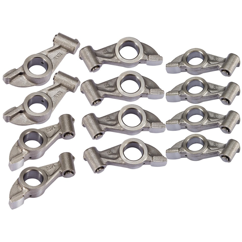 Set of 12 Rocker Arm Set For Nissan 1989-1997 KA24E SOHC 2.4L 240SX ...