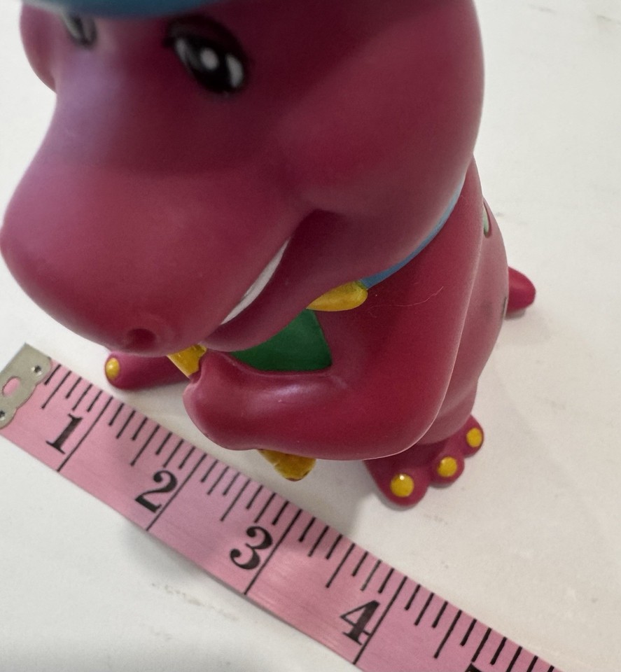 Barney the Dinosaur Figure with Top Hat Dancing Plastic Vintage | eBay