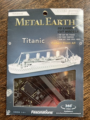 Metal Earth 3D Laser Cut Model Titanic | eBay