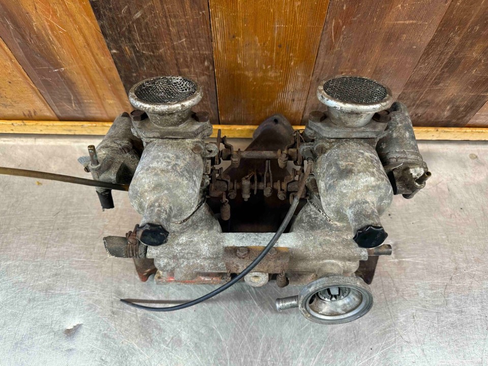 Triumph Spitfire • Original Intake, Exhaust & HS2 SU Carburetors; # ...