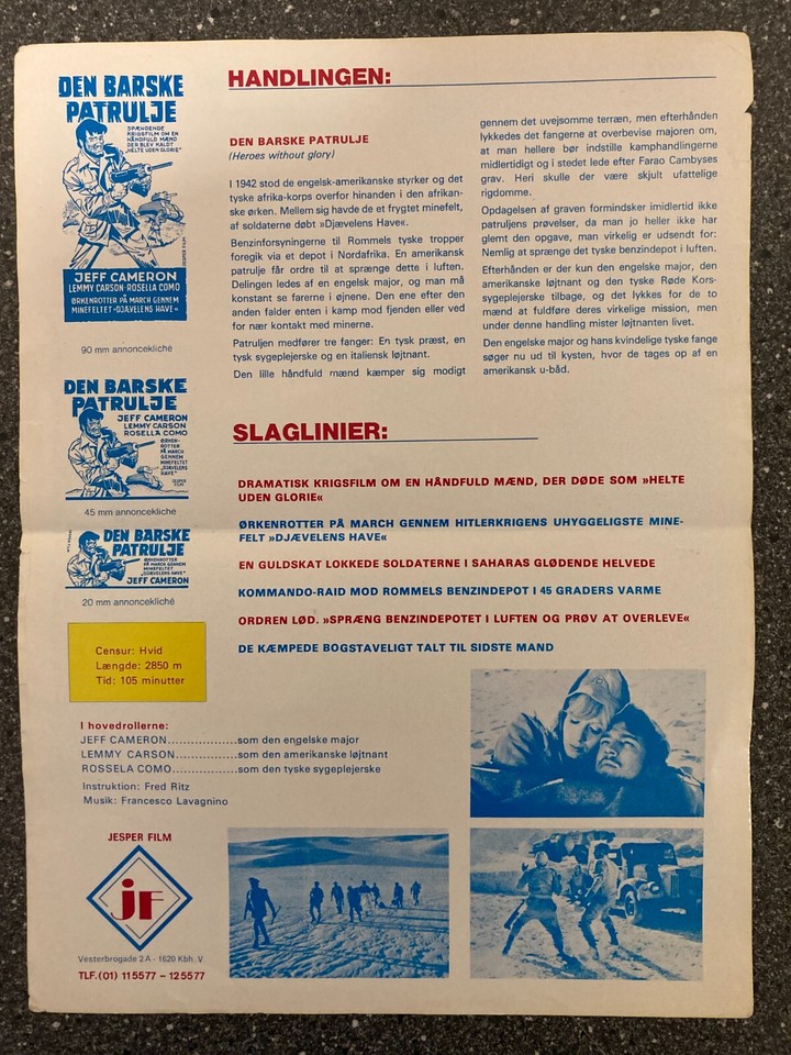 I giardini del diavolo Jeff Cameron, Isarco Ravaioli 1971 Danish Press ...