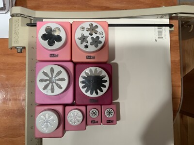 Paper Punch Cutters Cards And Scrapbooking! Flower Power! | eBay