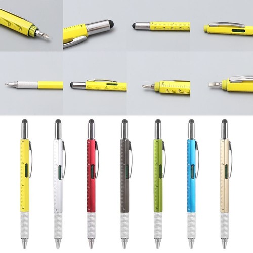 Spirit Level Capacitive Pen Ruler Gadgets Multi-functional Pen ...