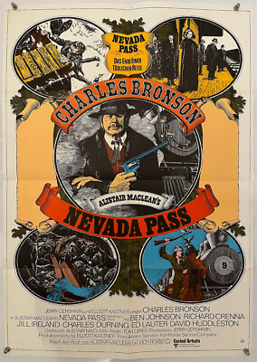 Charles Bronson BREAKHEART PASS original vintage 1 sheet movie poster ...