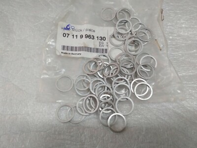BMW E21-E30-E12-E28-E36 gasket rings(60) ALU !!NEW!! GENUINE ...