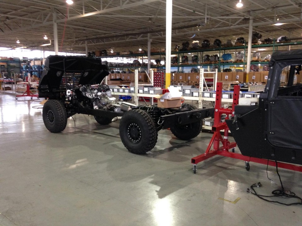 12.5K HUMMER HUMVEE CHASSIS HMMWV M1165 6.5 TURBO DIESEL 4L85E | eBay