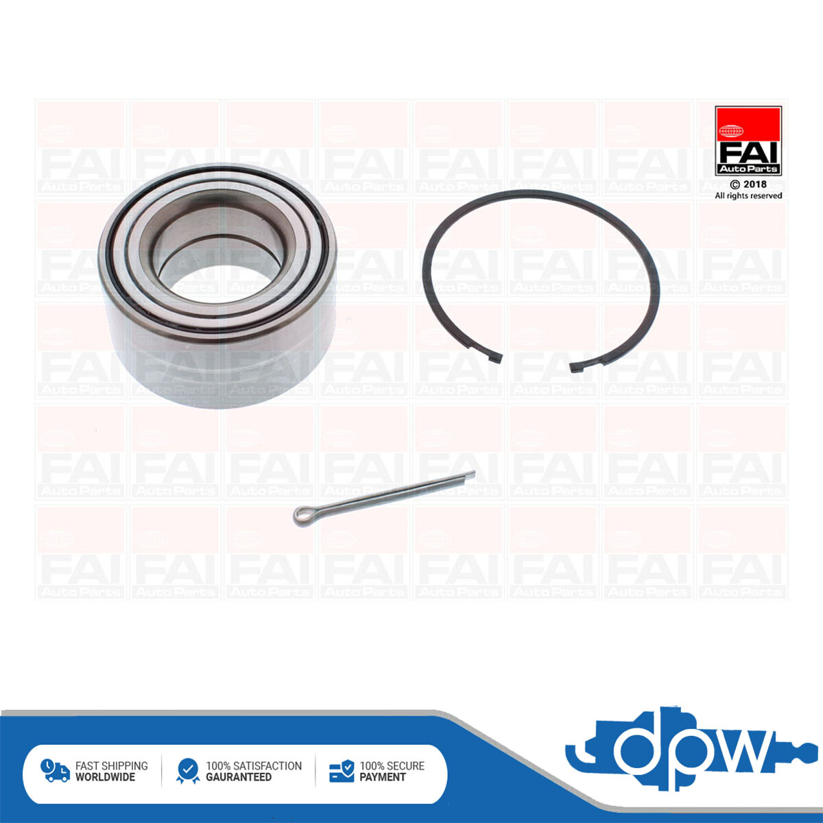Fits Nissan Almera 1.5 dCi 1.8 2.2 D Wheel Bearing Kit Front DPW ...