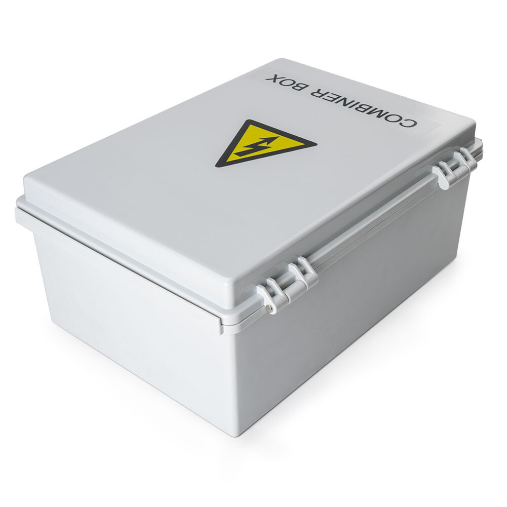 6 String Solar PV Combiner Box Junction Box 15A DC fuse 63A DC Circuit ...