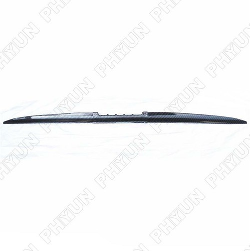 Universal Car Rear Wing Sticker Spoiler Roof Hatch Gate Trim Carbon ...