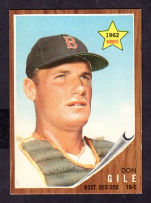 1962 TOPPS DON GILE CARD NO:244 NEAR MINT CONDITION | eBay