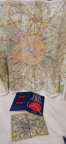 Plan Paris Banlieue Éditeur A.Leconte | eBay