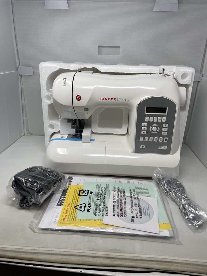 New Singer Curvy 8770 Computerized Sewing Machine With Pedal ...